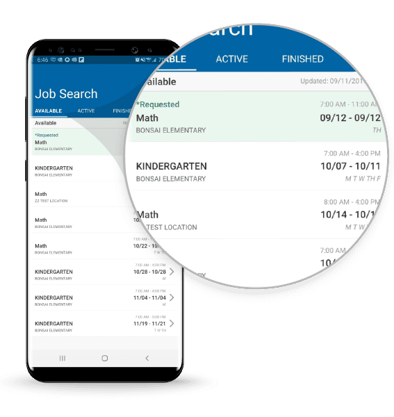 3 Reasons to Use Our Substitute Management Mobile App | PowerSchool