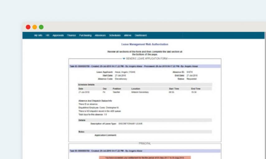 Unified Operations - Payroll/Finance Systems - Atrieve HR | PowerSchool