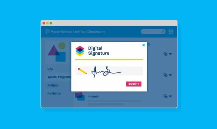 PowerSchool Special Programs Digital Signature | PowerSchool