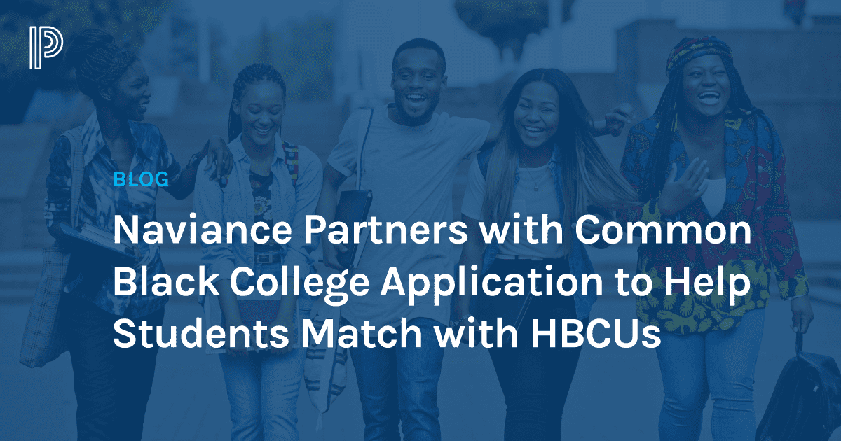 Naviance Partners with Common Black College Application to Help ...