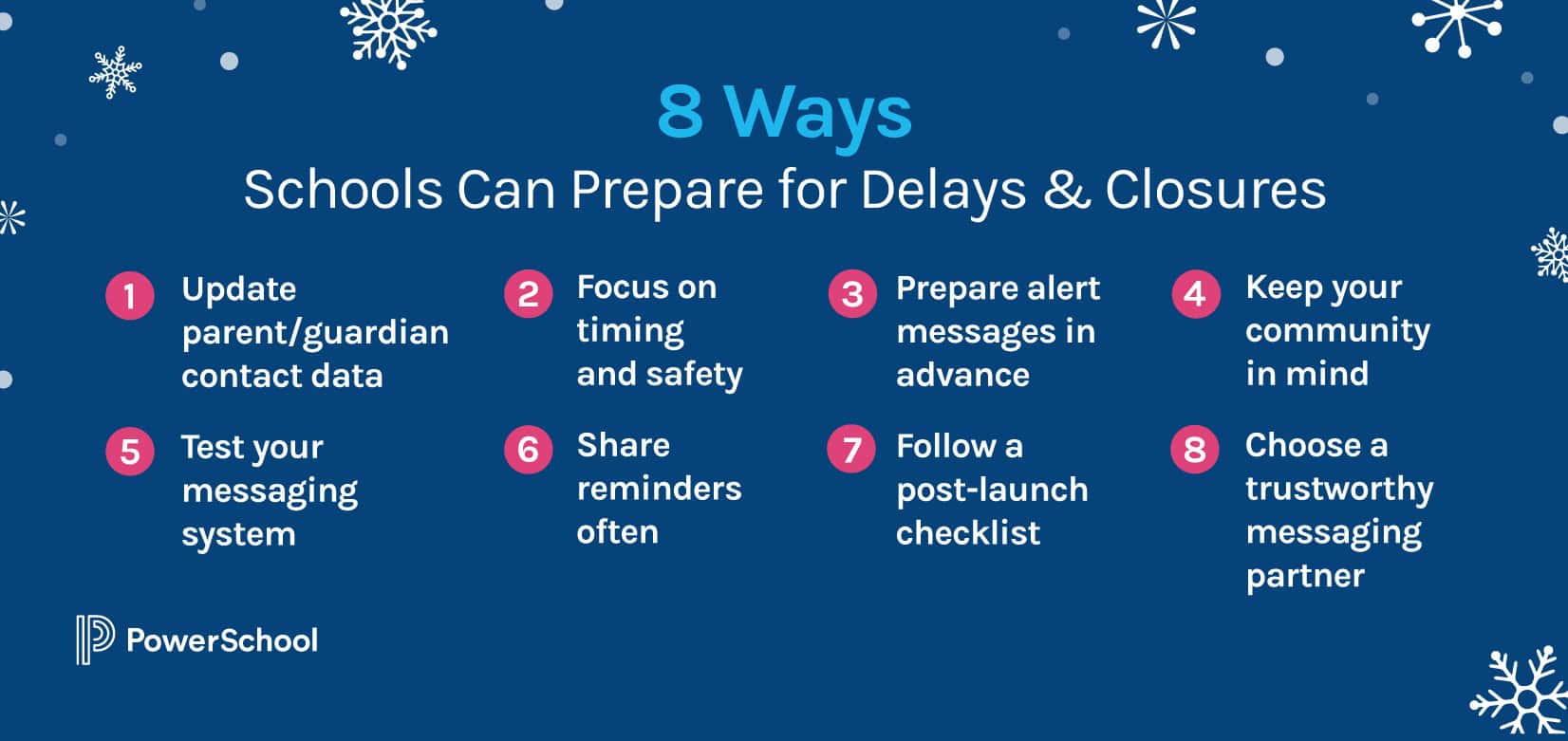 8 Ways Schools Can Prepare for Snow Delays or Closures | PowerSchool