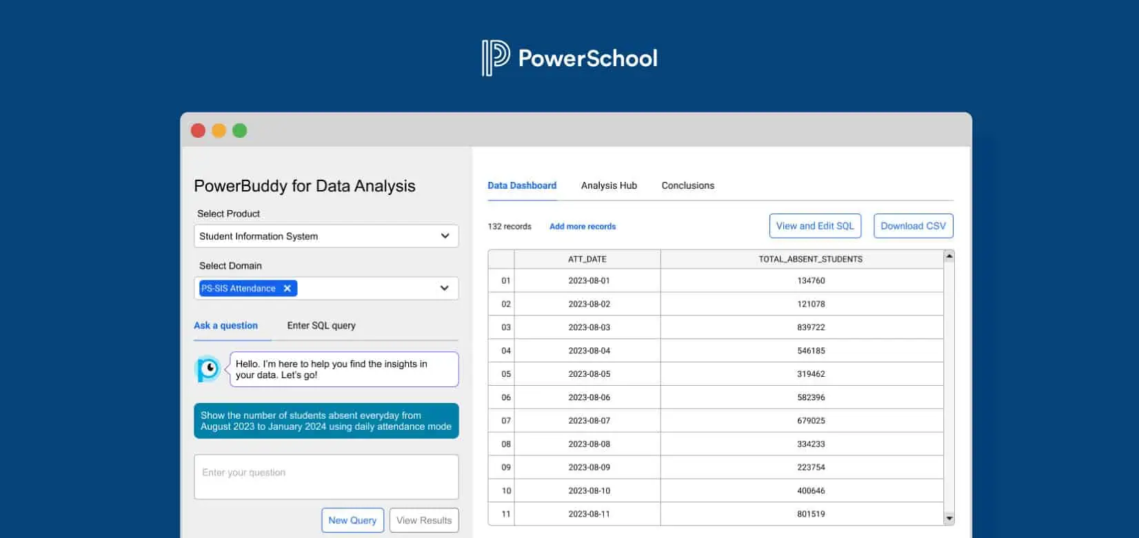 Introducing Connected Intelligence PowerBuddy for Data Analysis | PowerSchool