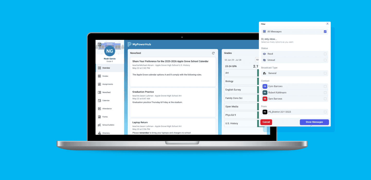 MyPowerHub: Watch A Demo! | PowerSchool
