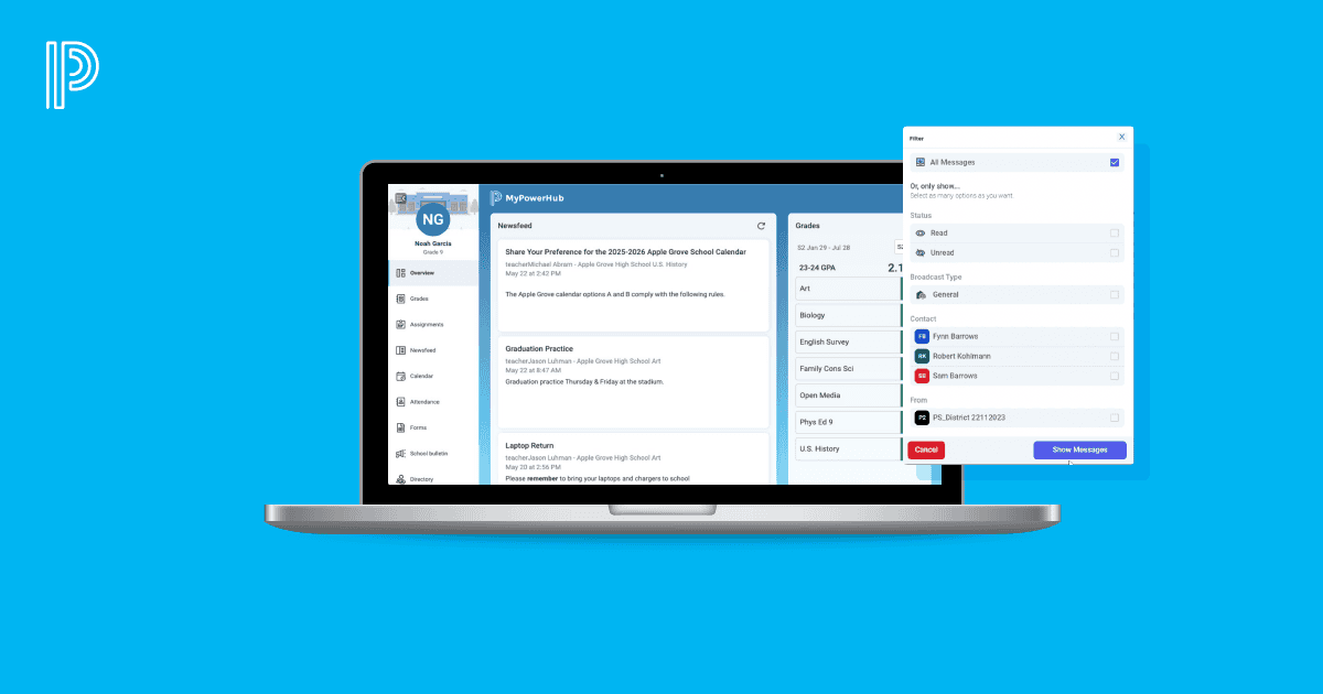 MyPowerHub: Watch A Demo! | PowerSchool